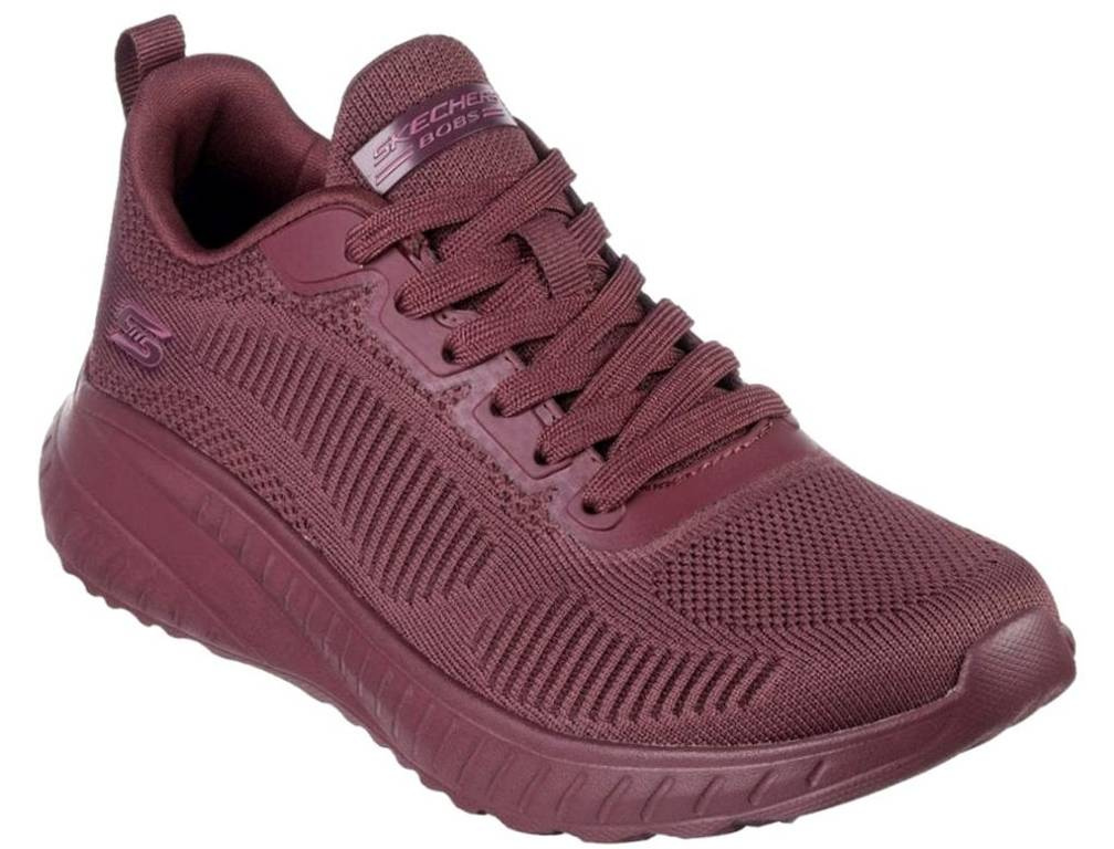 Buty SKECHERS BOBS Squad Chaos - Face Off (117209-PLUM) | Woliniusz.pl