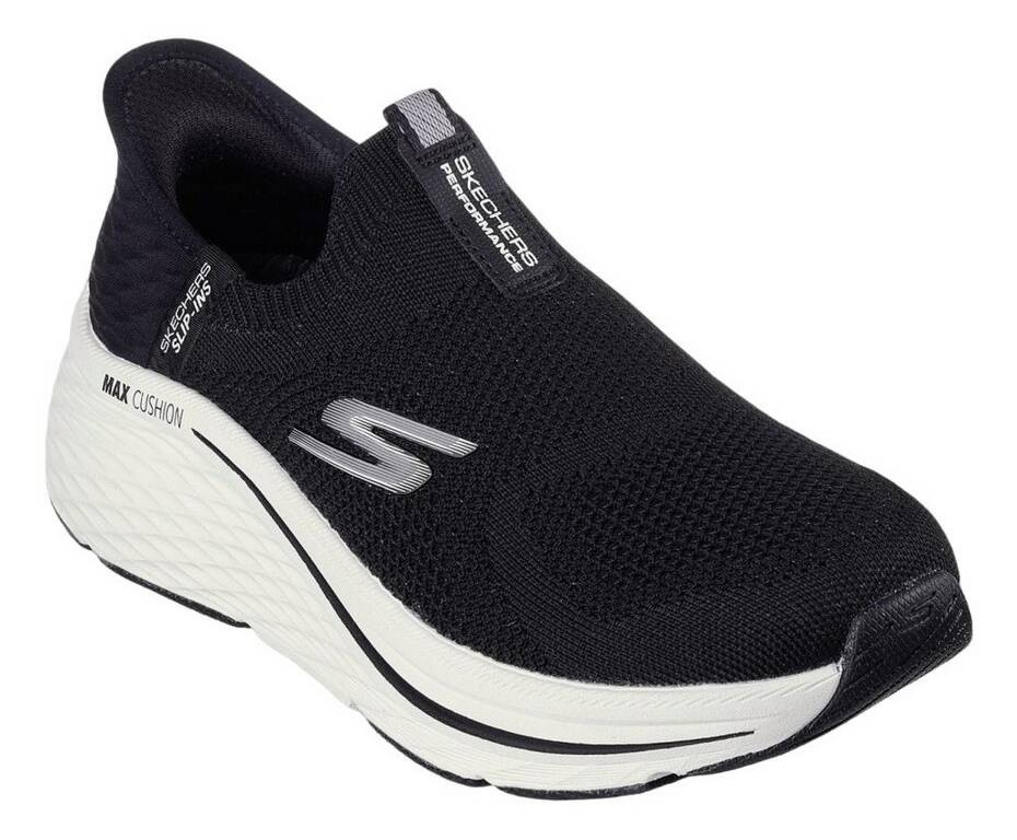 Buty damskie Skechers Slip-ins: Max Cushioning Elite 2.0 (129611-BKW ...